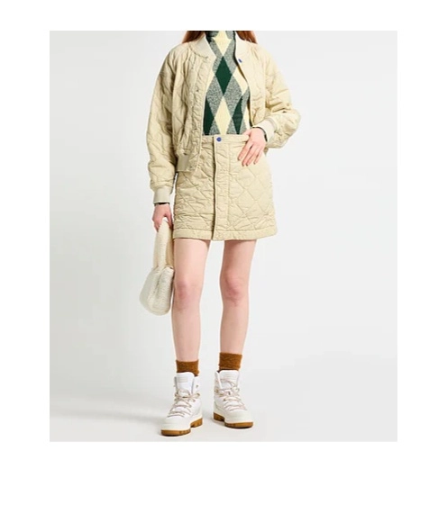 Burberry Quilted Mini Skirt