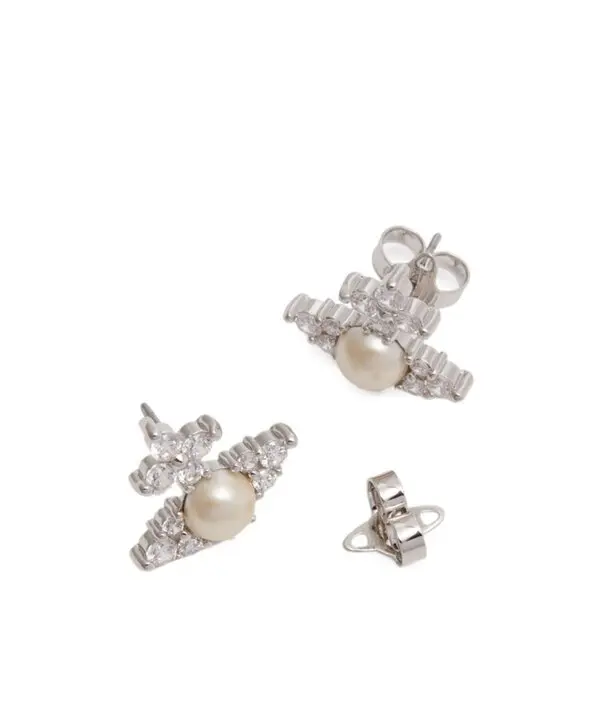 VIVIENNE WESTWOOD Embellished Orb Stud Earrings
