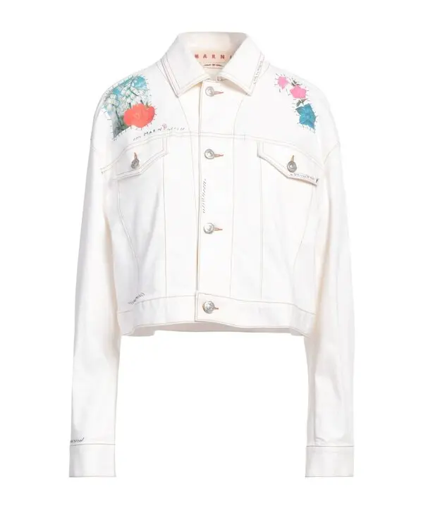 Marni Embroidered Denim Jacket