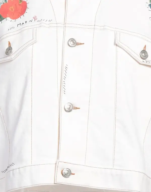 Marni Embroidered Denim Jacket