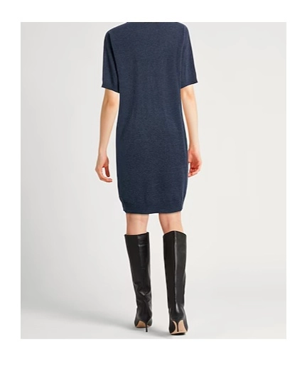 Brunello Cucinelli Knitted Midi Dress With Sequins