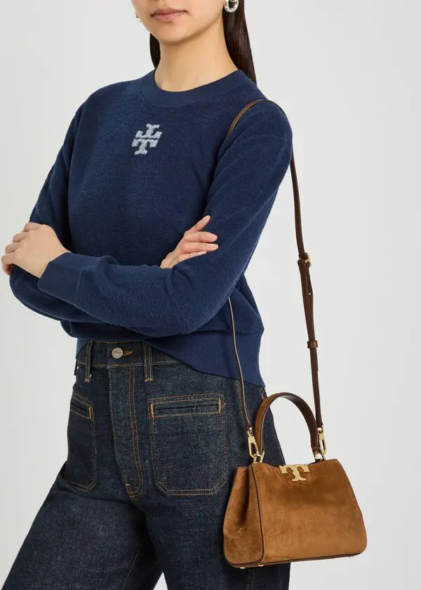 Tory Burch Suede Handbag