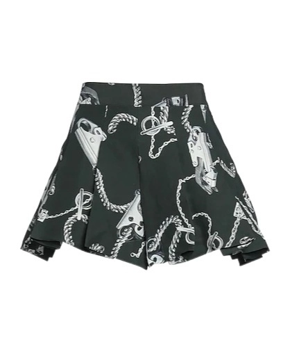 Burberry Pleated Design Shorts