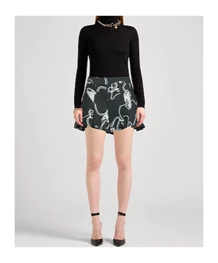 Burberry Pleated Design Shorts