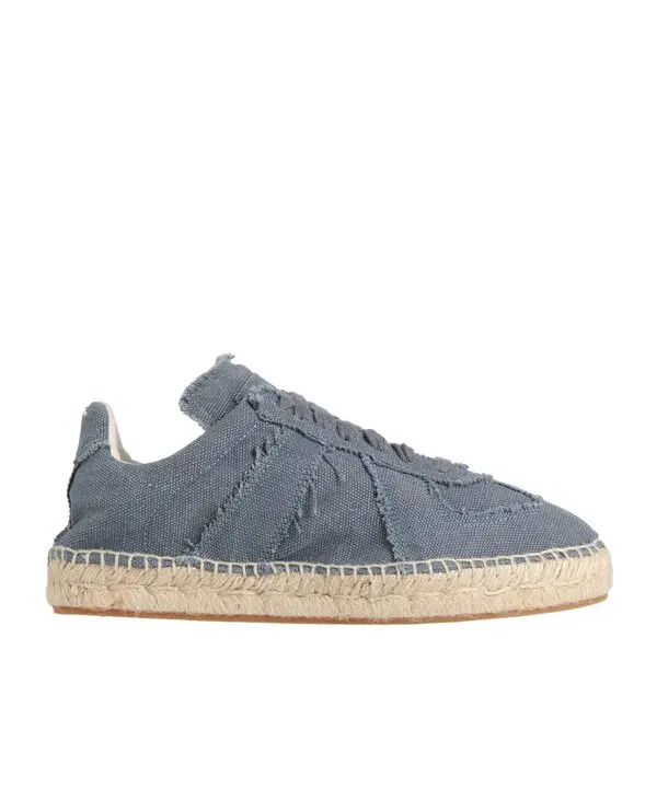 MAISON MARGIELA Minimalist Canvas Straw Shoes