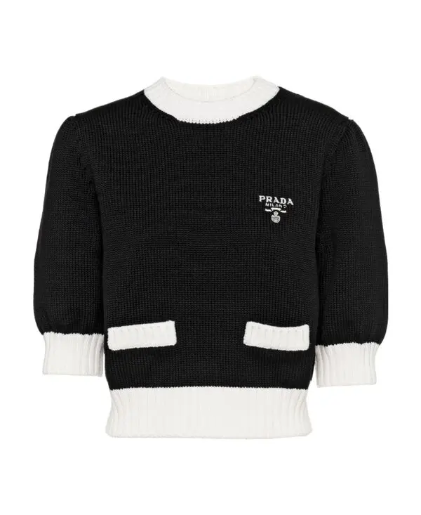 Prada Cotton Crew-neck Sweater - No