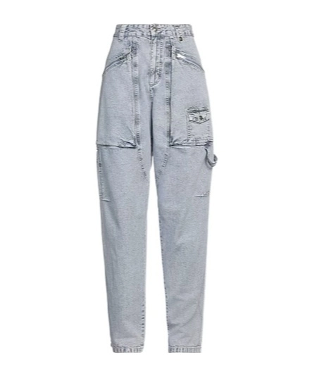 Isabel Marant Étoile Denim Trousers - Gray