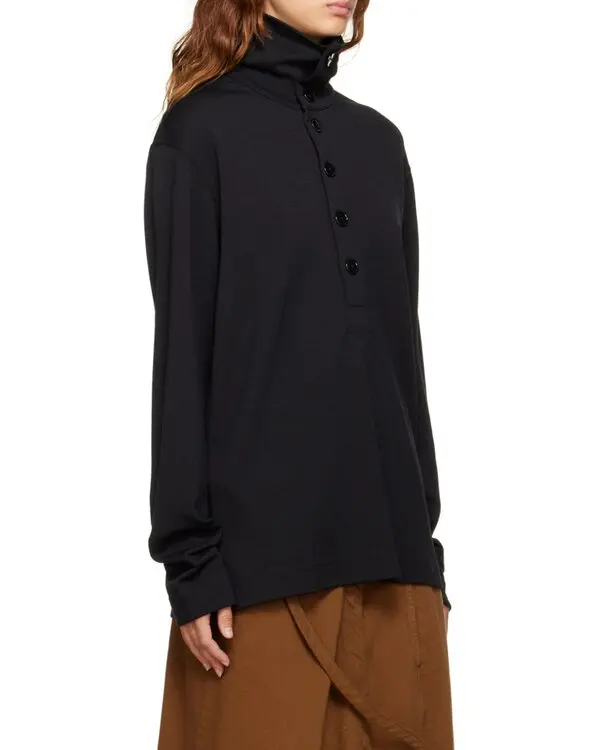 LEMAIRE Buckle Turtleneck Sweater