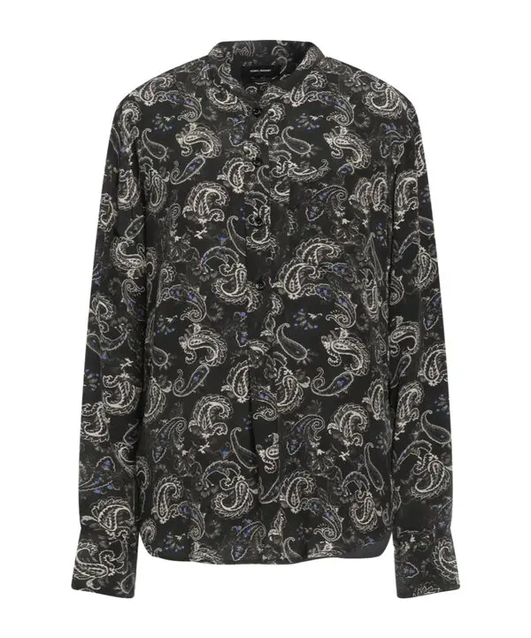Isabel Marant Étoile Paisley Print Long Sleeve Shirt
