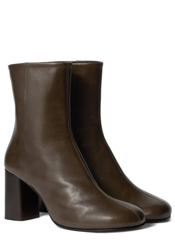 LEMAIRE Anatomic 80 Leather Boots