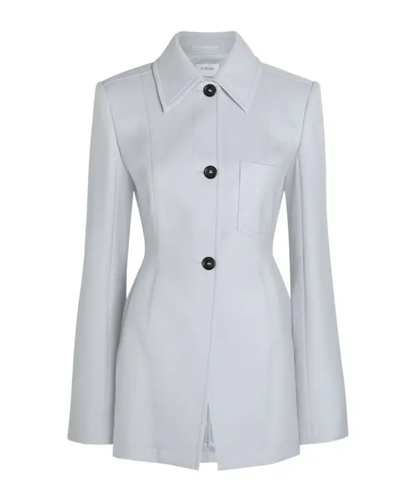 Sportmax Fitted Cotton-blend Jacket