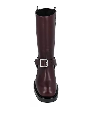 Burberry Buckled Leather Boots