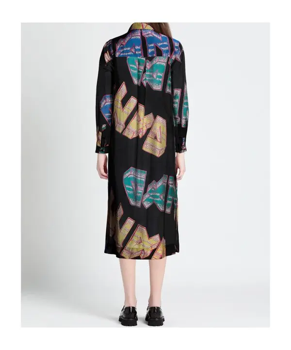 GANNI Long Sleeve Dress