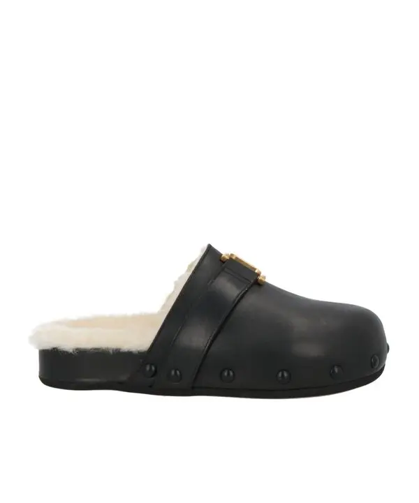 Chloé Shearling Lined Mules