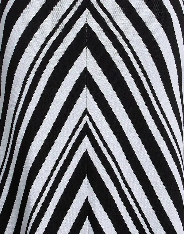Farm Rio Sleeveless V-neck Maxi Dress With Striped Pattern