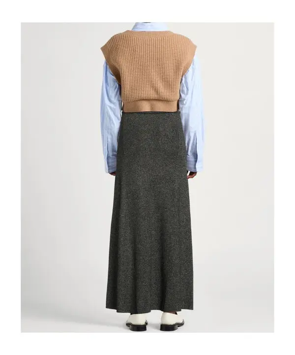 GANNI Elastic Waist Skirt