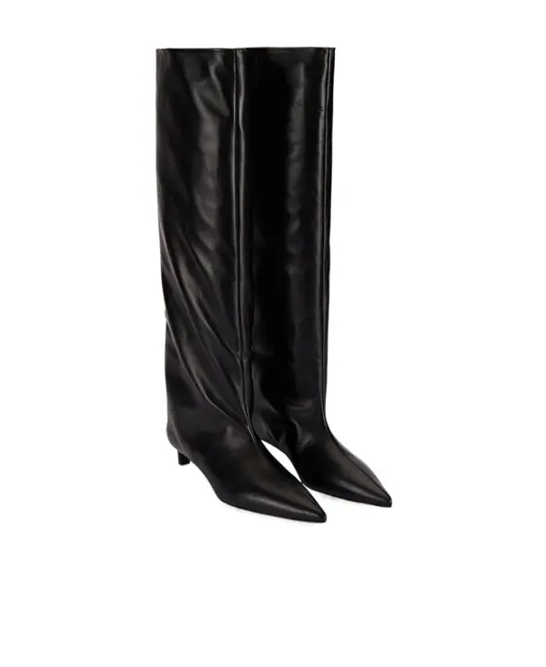 JIL SANDER Knee-high Pointed Toe Boots