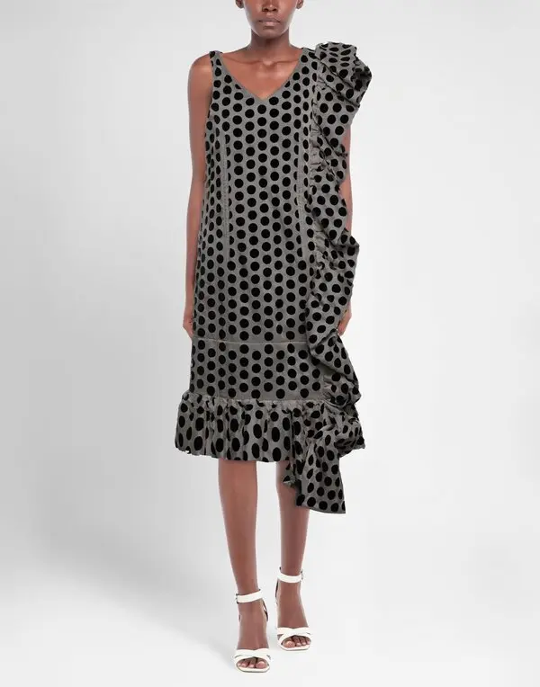 MAISON MARGIELA Polka Dot Sleeveless Dress