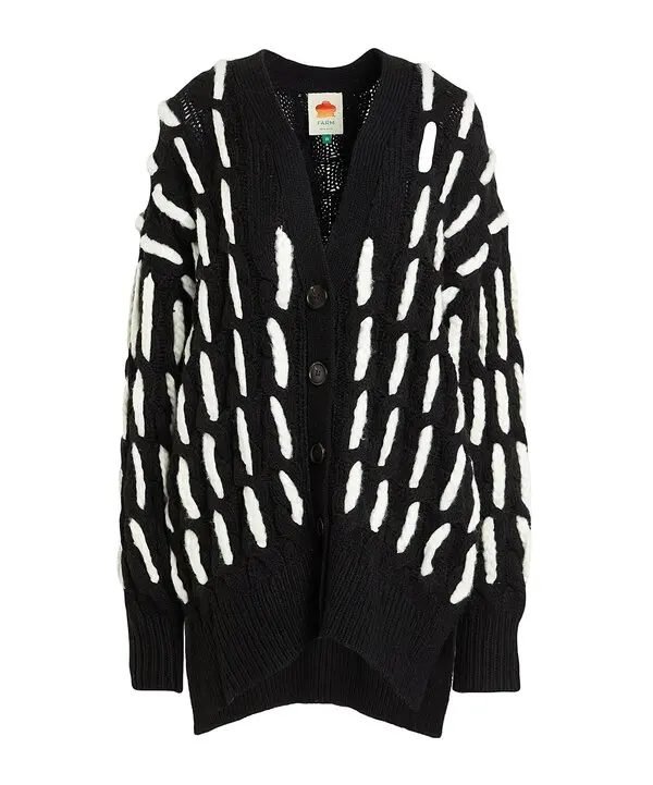 Farm Rio Two-tone Cardigan