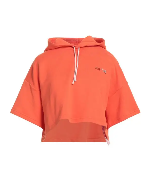Marni Solid Color Short-sleeve Hooded T-shirt