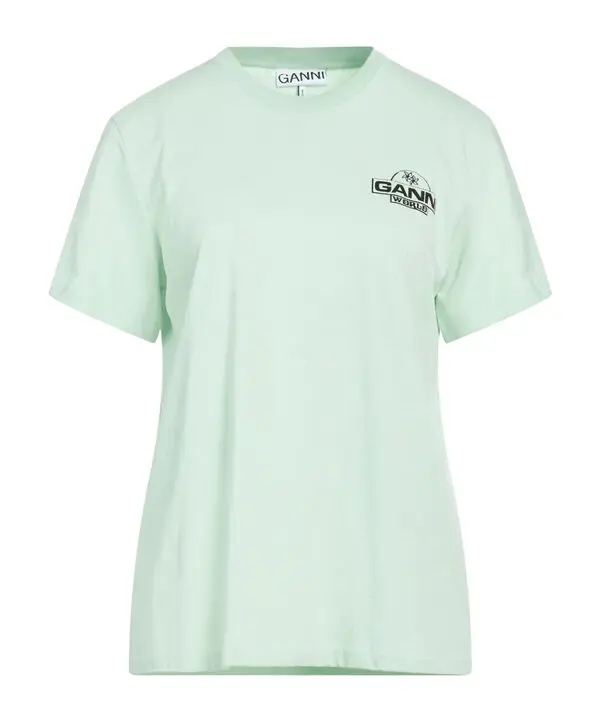 GANNI Logo-print T-shirt