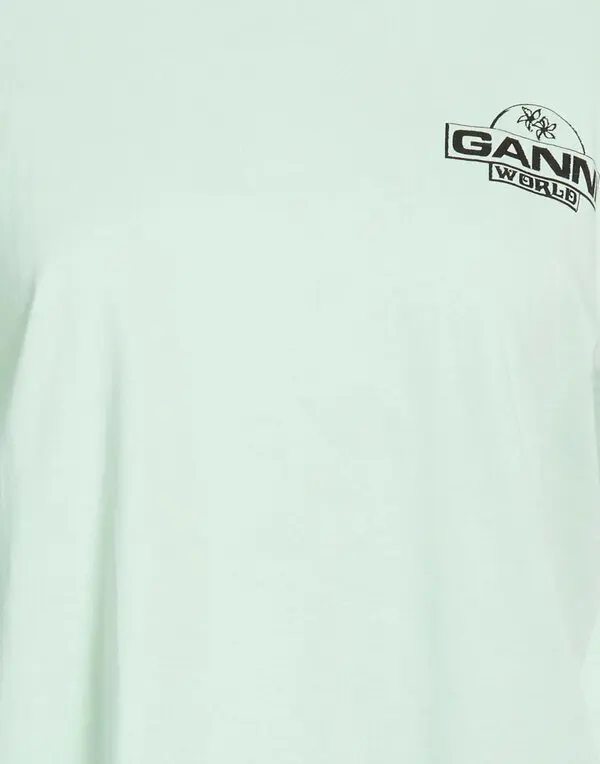 GANNI Logo-print T-shirt