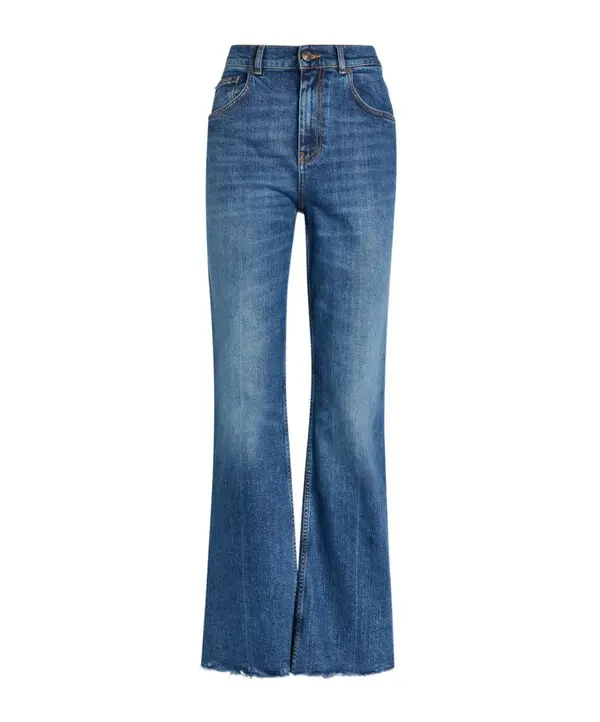 Tory Burch Bootcut Jeans - Blue