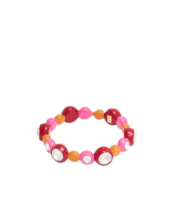 Marni Crystal Inlaid Bracelet - Red
