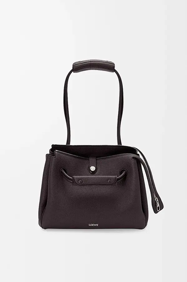 Loewe Textured Leather Satchel Bag