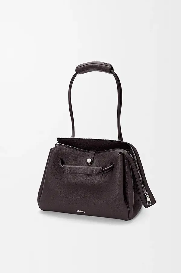 Loewe Textured Leather Satchel Bag