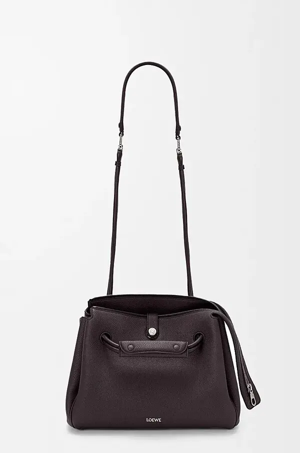 Loewe Textured Leather Satchel Bag