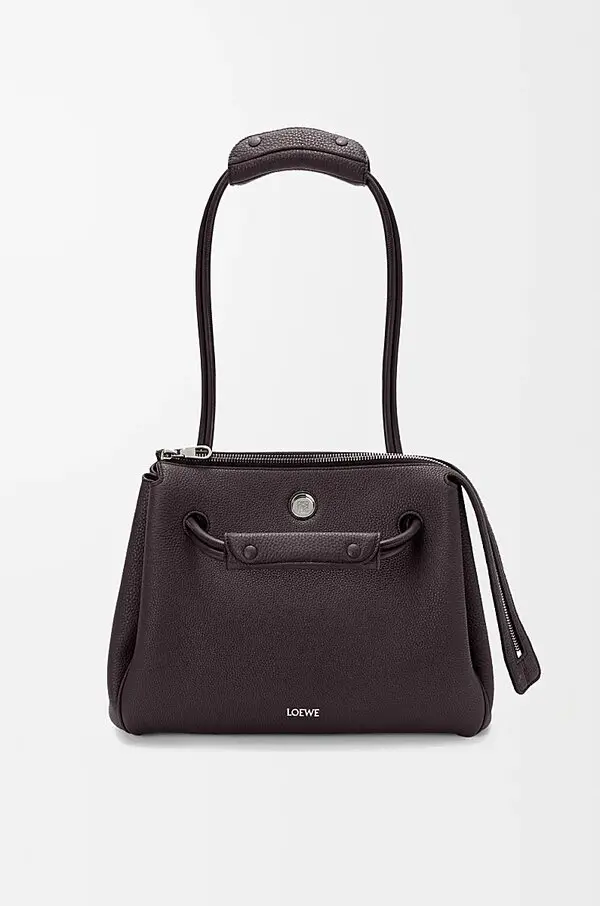 Loewe Textured Leather Satchel Bag