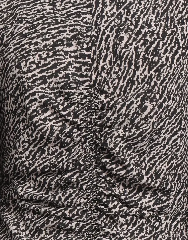Isabel Marant Étoile Pleated Design Top - Black