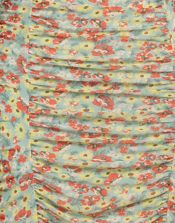 GANNI Floral-print Bodycon Dress