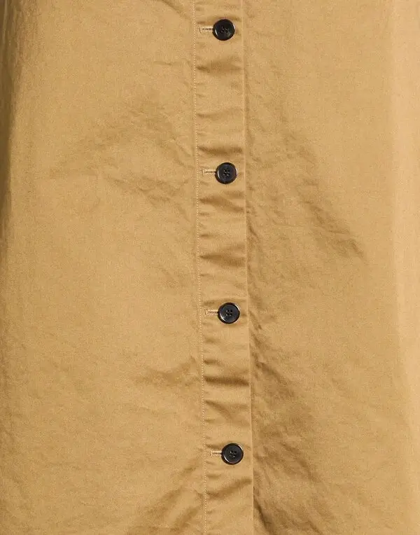 Saint Laurent Liner-free Solid Color Flared Skirt