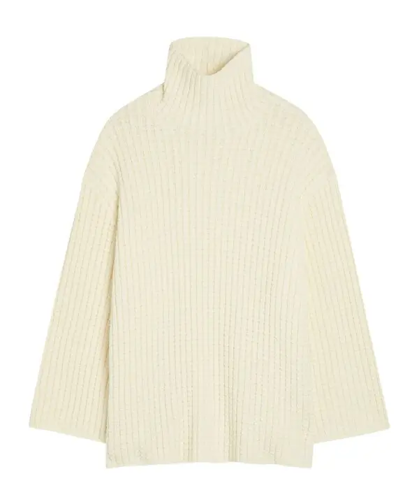 TOTEME Whipstitch-knit Cotton-blend Jumper