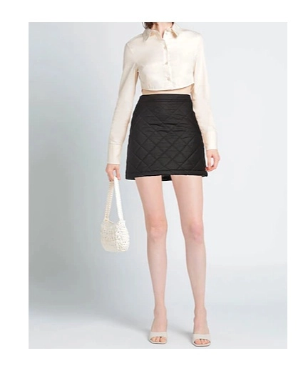 Burberry Quilted Mini Skirt