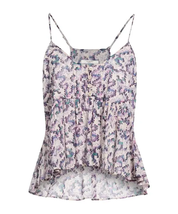 Isabel Marant Étoile Sleeveless Peplum Top - Gray