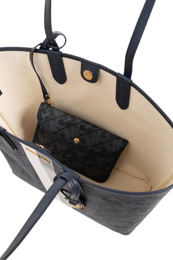 Michael Kors Eliza Logo Plaque Tote Bag