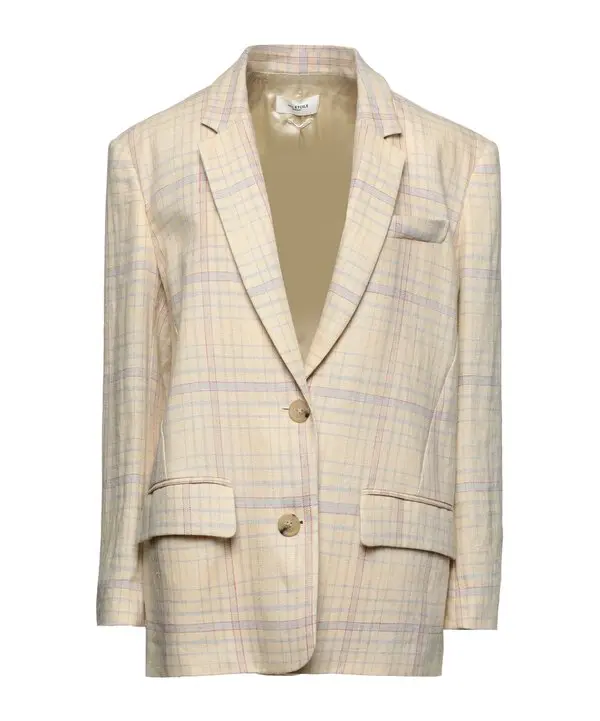 Isabel Marant Étoile Tartan Pattern Woven Blazer