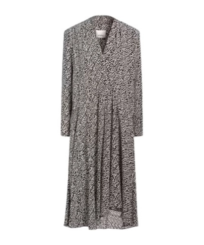 Isabel Marant Étoile Two-color Pleated Dress