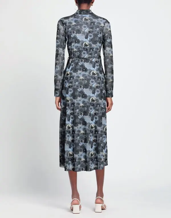 GANNI Floral-print Wrap Dress