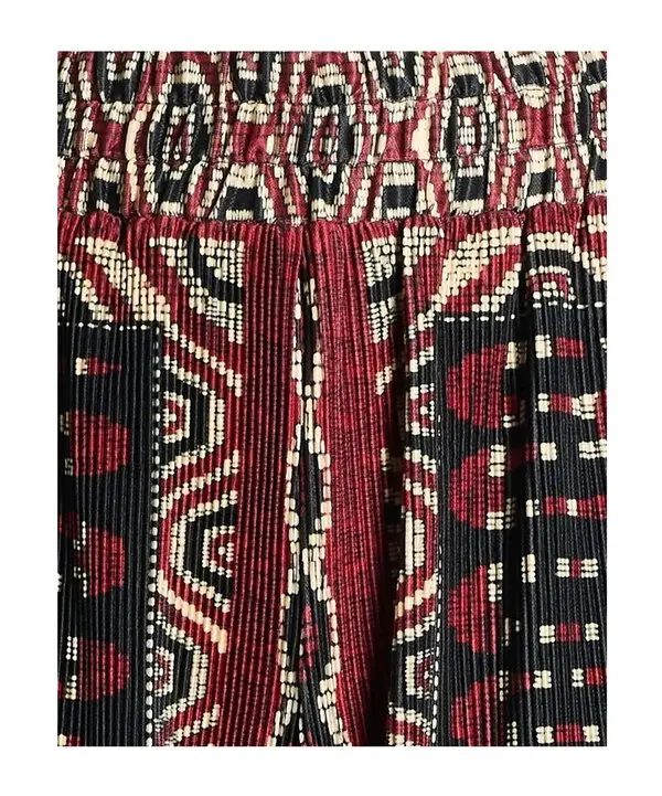 Farm Rio Wide-leg Printed Trousers