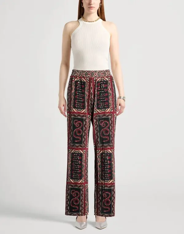 Farm Rio Wide-leg Printed Trousers
