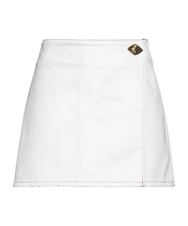 GANNI Denim Wrap Skirt