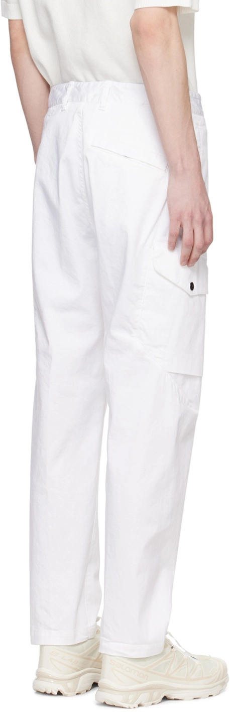 Stone Island Straight-leg Cotton Cargo Trousers