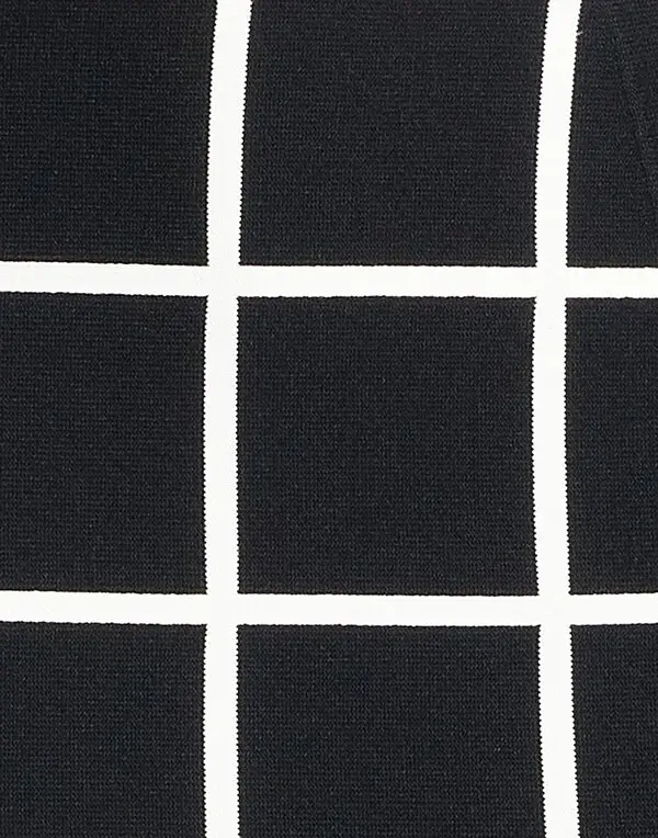 Marni Checked Flared Skirt