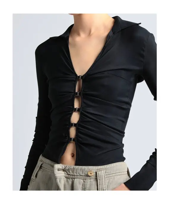 Jacquemus Long-sleeved Shirt - Midnight Blue