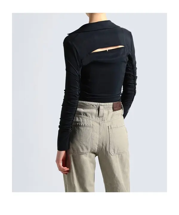 Jacquemus Long-sleeved Shirt - Midnight Blue