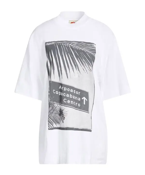 Farm Rio Short-sleeved T-shirt With Graphic Print